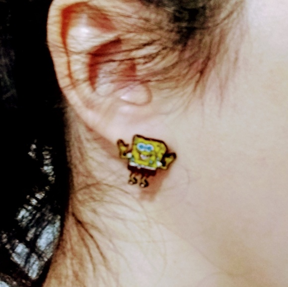 Jewelry | Darling Spongebob Stud Earrings | Poshmark